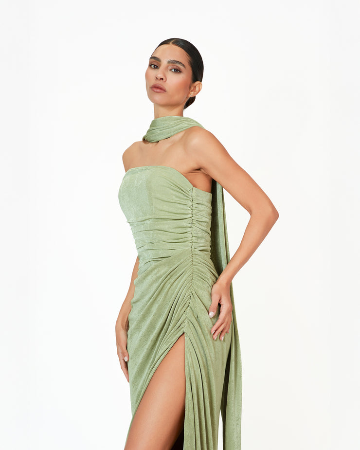 Kahlia Dress - Sage Green – Khanum's