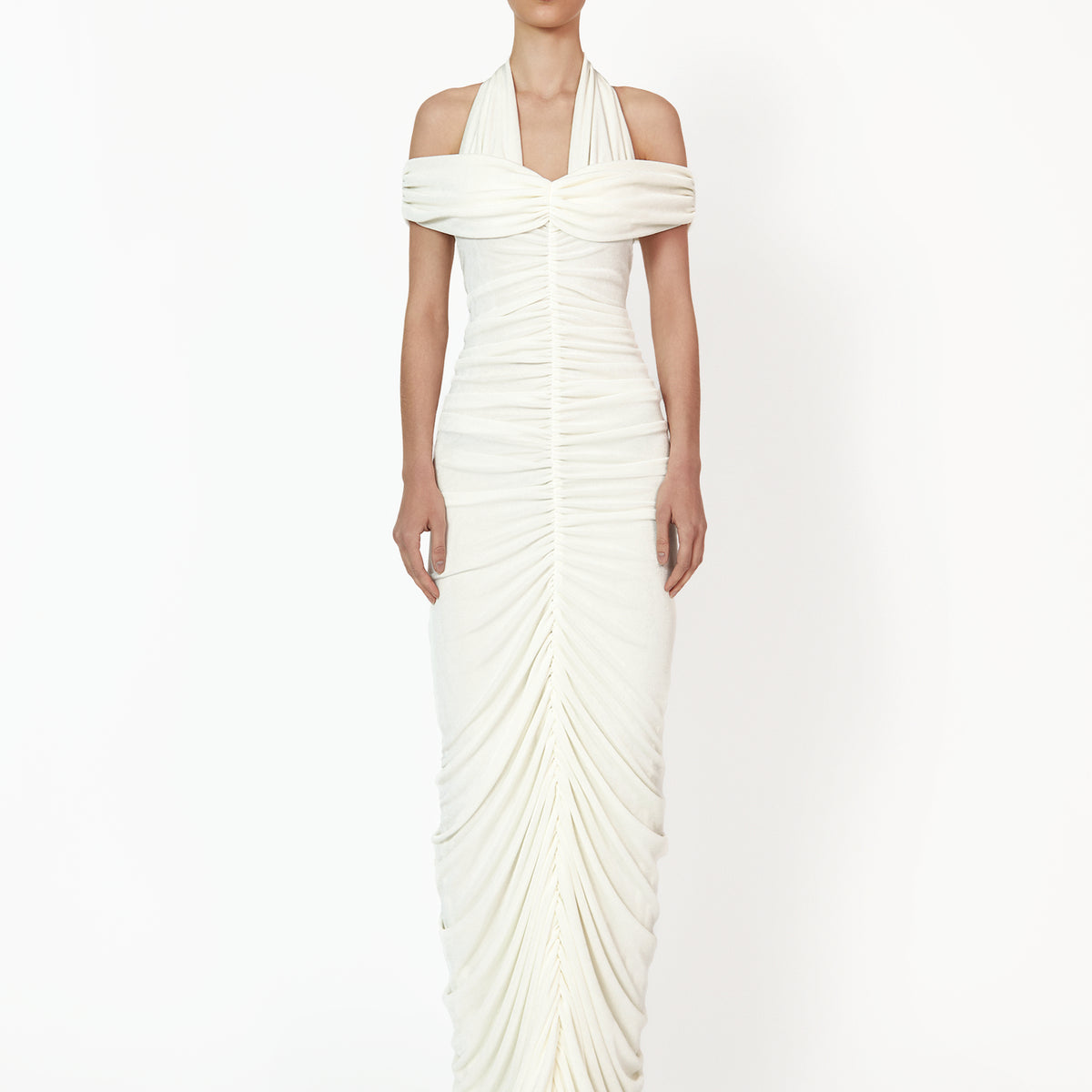 Kaleya Dress - White – Khanum's