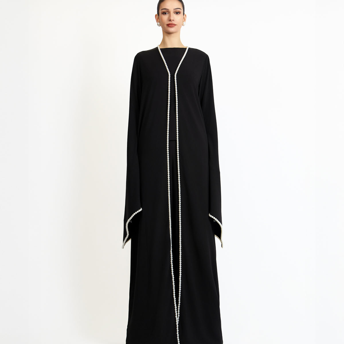 Kayesha Abaya - Black – Khanum's