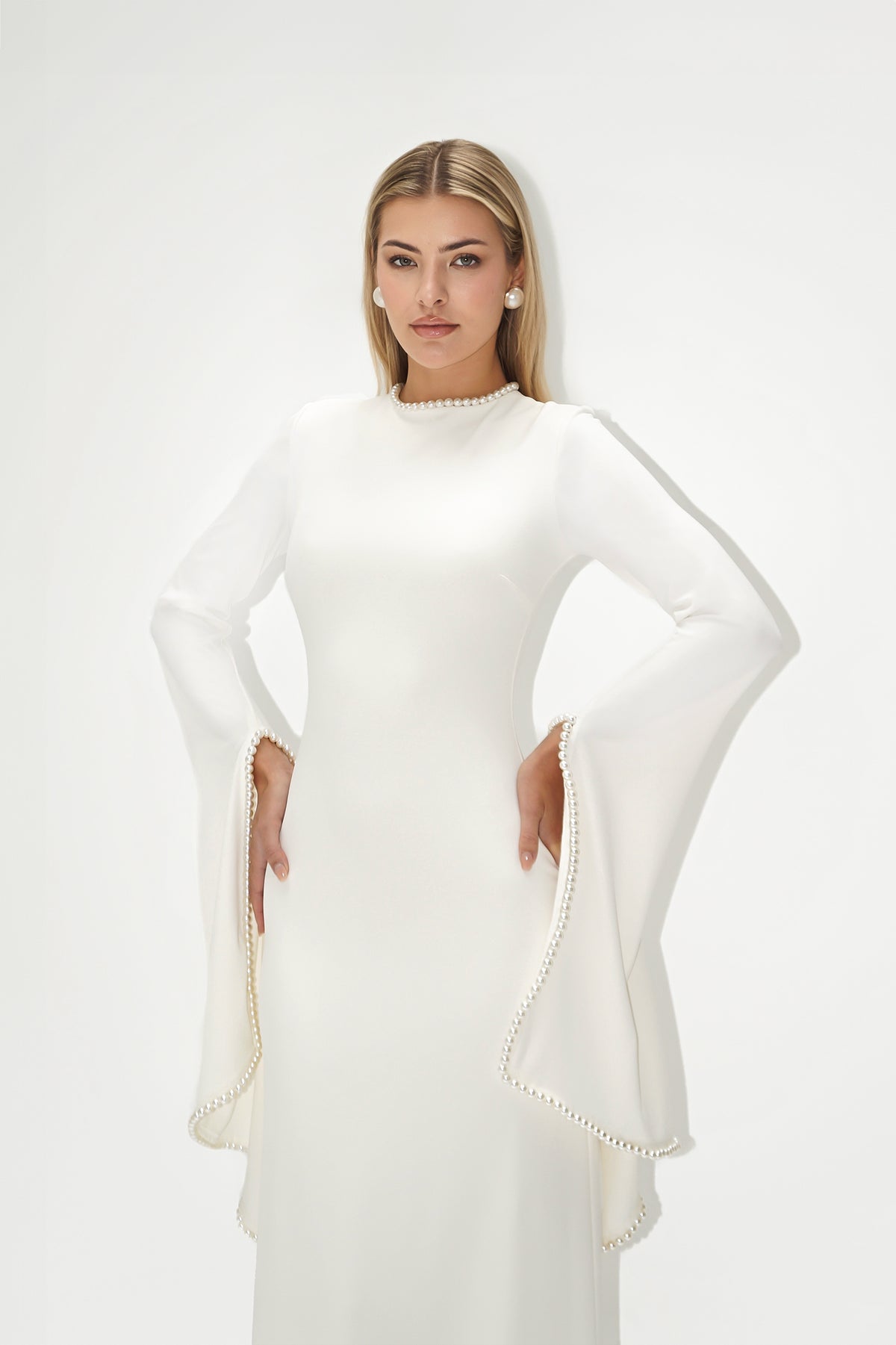 KADELA GOWN - IVORY – Khanum's