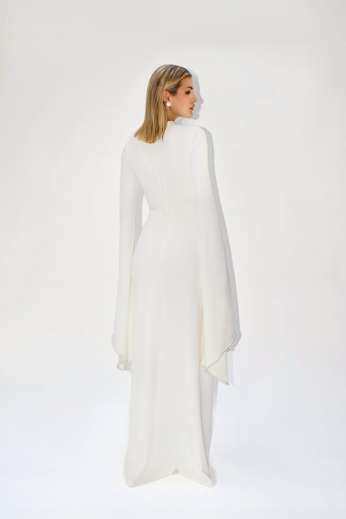 KADELA GOWN - IVORY – Khanum's