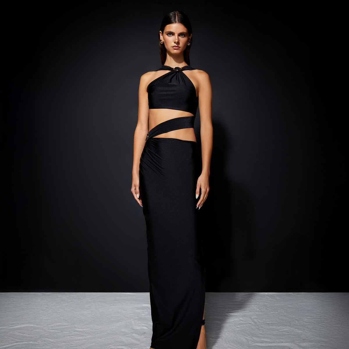 Kivia Dress - Black – Khanum's